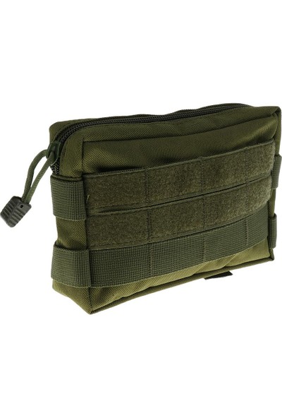 Homyl Prettyia Taktik Molle Spor Bel Çantası Bum Fanny Kemer Paketi Avcılık Yürüyüş Yeşil