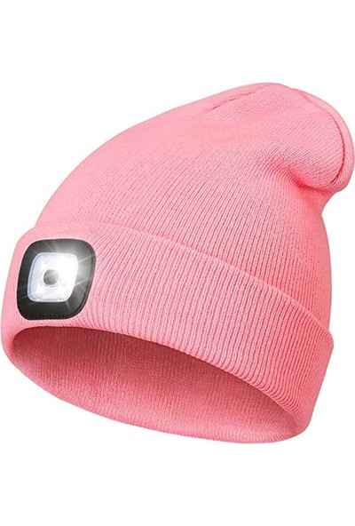 Real Me Şarj Edilebilir LED Işıklı Örme Bere - Pembe (Yurt Dışından) Real Me Şarj Edilebilir LED Işıklı Örme Bere - Pembe (Yurt Dışından)