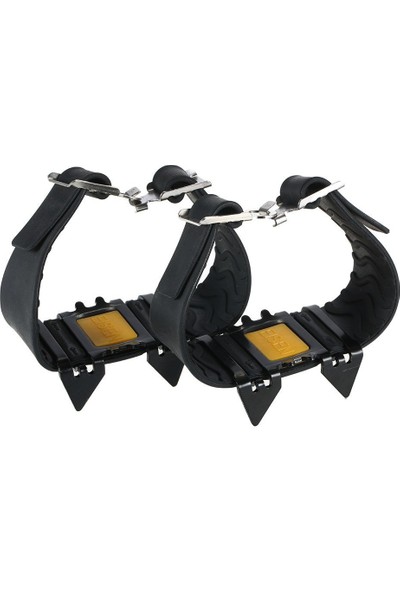 Real Me 4 Dişli Tımanma Kramponu - Siyah (Yurt Dışından)