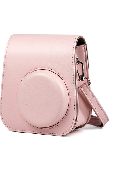 Yuandong MINI11 Düz Renk Pu Taşınabilir Omuz Kamera Çantası