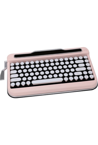 Penna Bluetooth Beyaz Krom Tuş Takımlı Klavye (Switch-Cherry Mx Blue) Penna Bluetooth Beyaz Krom Tuş Takımlı Klavye (Switch-Cherry Mx Blue)