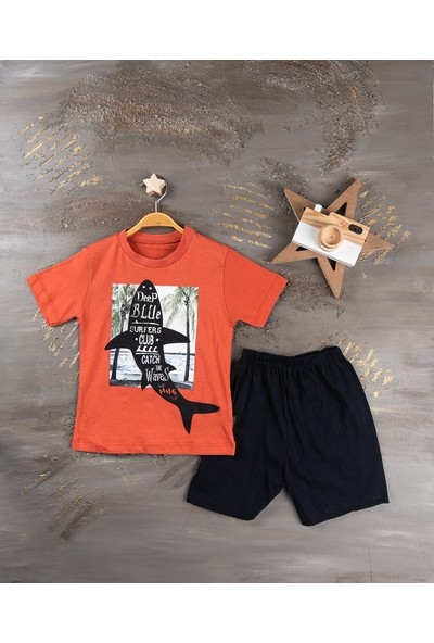 Saymoystar Kids Baskılı Erkek Çocuk 2li Takım Saymoystar Kids Baskılı Erkek Çocuk 2li Takım