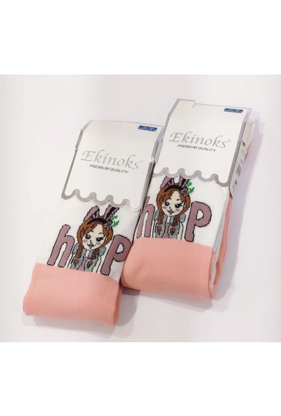 Ekinoks Sock Elena Hp Desenli Kız Külotlu Çorap