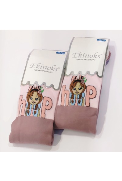 Ekinoks Sock Elena Hp Desenli Kız Külotlu Çorap