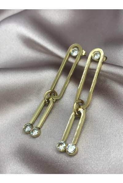 Quella Taki Pırlanta Gold Küpe Quella Taki Pırlanta Gold Küpe