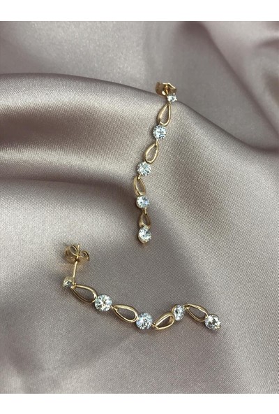 Quella Taki Xuping Crystal Küpe Quella Taki Xuping Crystal Küpe