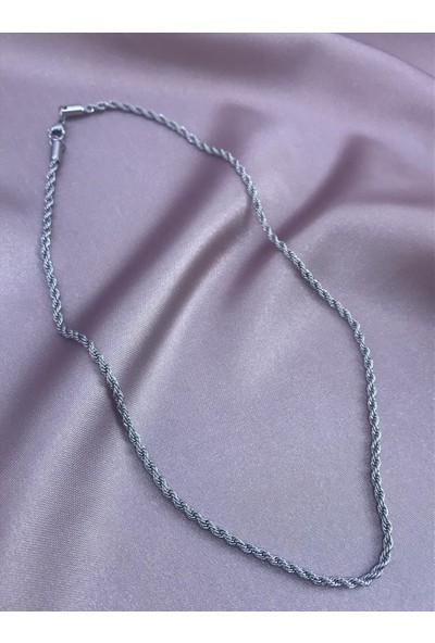 Quella Taki Çelik Burgu Silver Kolye Quella Taki Çelik Burgu Silver Kolye