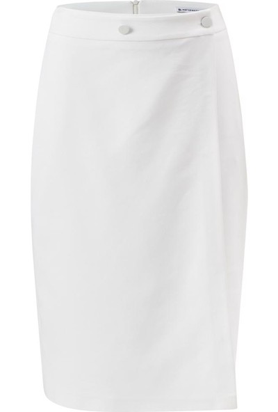 Perspective Lorna Slim Fit Ekru Etek