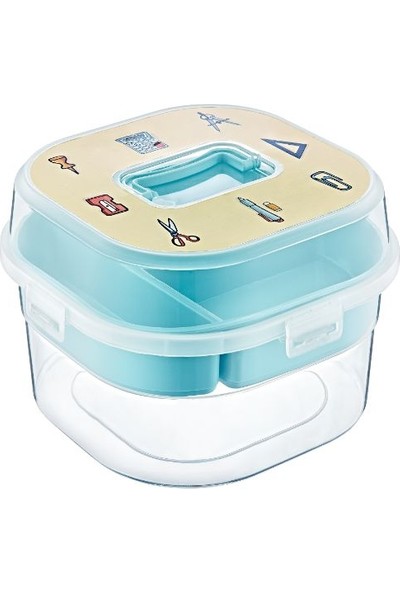 Ern Toptan Çok Amaçlı Organizer Kutu Krem