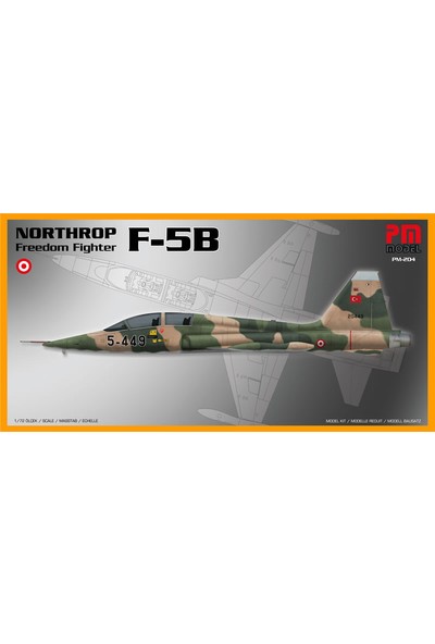 Pm Model Northrop Freedom Fighter F-5b Model Uçak N:PM-229 Pm Model Northrop Freedom Fighter F-5b Model Uçak N:PM-229