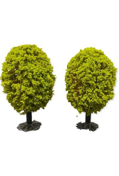 Gvn Art Maket Ağaç 2'li - 7cm - Açık Yeşil Gvn Art Maket Ağaç 2'li - 7cm - Açık Yeşil