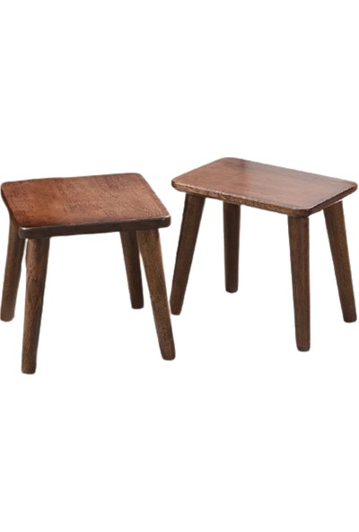 Charge Çocuk Için Ahşap Tabure