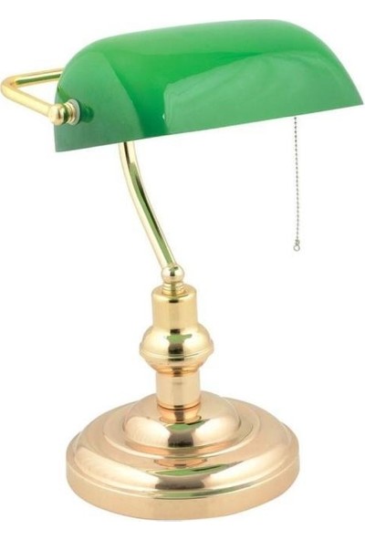 Bienna Fur Banker Masa Lambası Yeşil