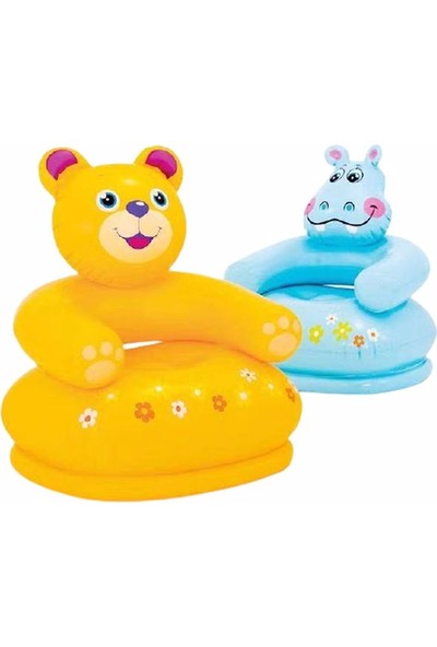 Charge Karikatürlü Şişme Çocuk Koltuğu