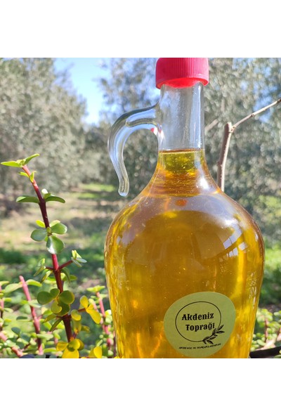 Sızma Zeytinyağı 2 Lt Özel Cam Şişe