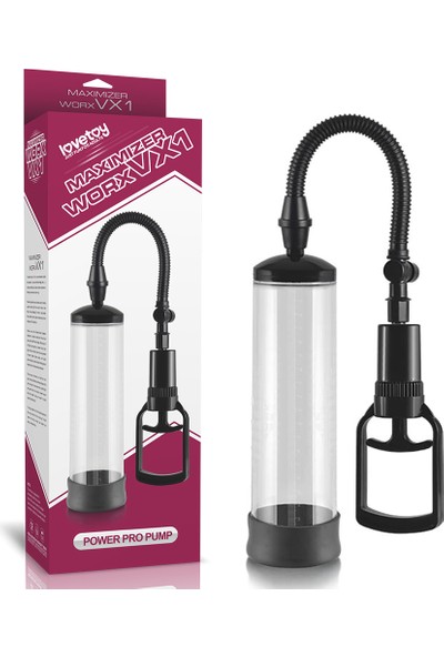 Lovetoy Güçlü Tetikli Pro Penis Pompası - Maximizer Worx Vx1