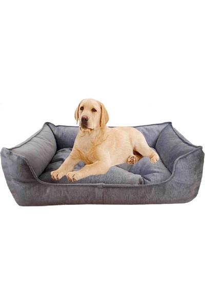 Eczacım Büyük Irk Yıkanabilir Iç Mekan Köpek Yatağı 70 cm x 90 cm