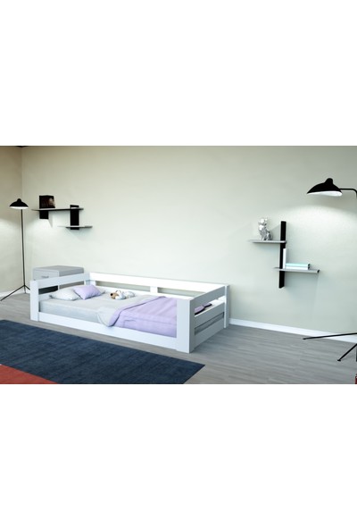 Elistamo Mdf Elistamo Montessori Karyola Beyaz - 90X190 Yatak Uyumlu -Mdf My 5 Elistamo Mdf Elistamo Montessori Karyola Beyaz - 90X190 Yatak Uyumlu -Mdf My 5