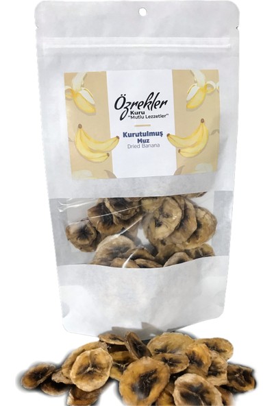 Özrekler Kuru Kurutulmuş Muz 50 gr