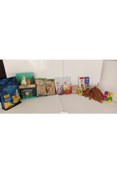 Golden Pet Sultan Papağanı, Cennet Papağanı, Sevda Papağanı Forpus Papağanı Yem-Mama-Vitamin Seti 08 (13 Parça) Golden Pet Sultan Papağanı, Cennet Papağanı, Sevda Papağanı Forpus Papağanı Yem-Mama-Vitamin Seti 08 (13 Parça)