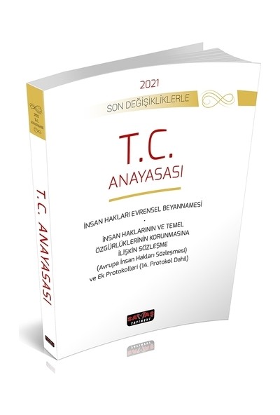 T.C. Anayasası Son Değişikliklerle - Savaş Yayınları Eylül 2021