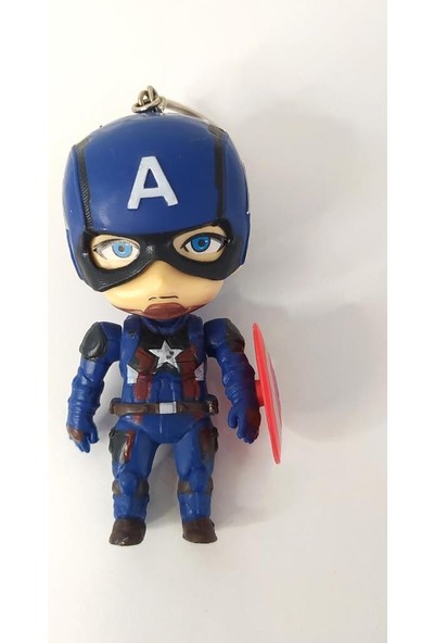 Hd Marketim Hdmarketim Marvel Captain America Pvc Süper Figür Oyuncak Anahtarlık 6104 Hd Marketim Hdmarketim Marvel Captain America Pvc Süper Figür Oyuncak Anahtarlık 6104