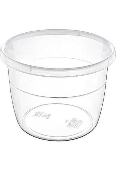 Yuvarlak Şeffaf Badya 2.5 Lt.