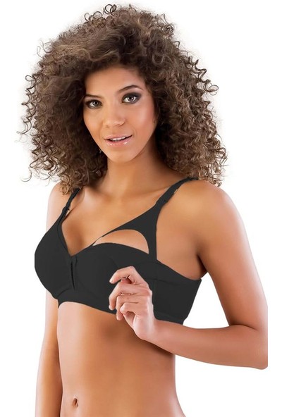 Siyah Emay 116 B Hamile Emzirme Sütyen