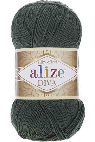 Alize Diva El Örgü Ipi Haki 131 Alize Diva El Örgü Ipi Haki 131