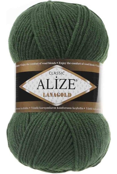 Alize Lanagold El Örgü Ipi Çam Yeşili 118