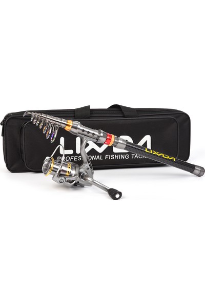 Lixada Teleskopik Olta ve Makara Combo Tam Kiti Karbon 3.0m (Yurt Dışından) Lixada Teleskopik Olta ve Makara Combo Tam Kiti Karbon 3.0m (Yurt Dışından)