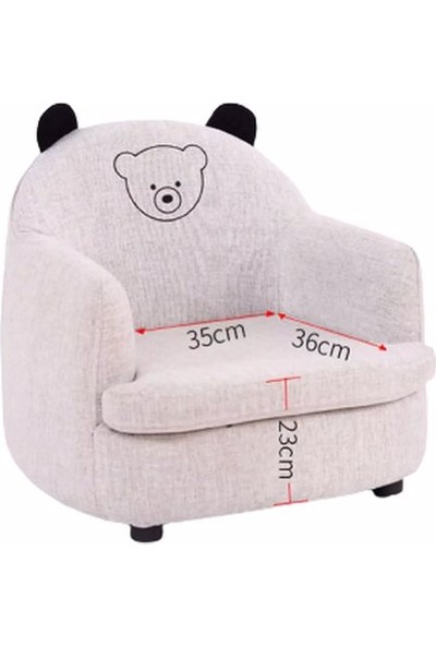 Charge Sevimli Tasarım Çocuk Kanepesi Charge Sevimli Tasarım Çocuk Kanepesi