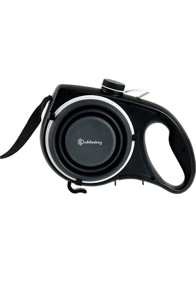 Buddiesbay Çok Fonksiyonlu Gezdirme Tasması Su Haznesi, Mama Ve Su Kabı, Poşet Haznesi, Kanca
