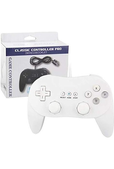 Tasco Nintendo Wii Remote Controller Classic Kol Joystick Beyaz Tasco Nintendo Wii Remote Controller Classic Kol Joystick Beyaz