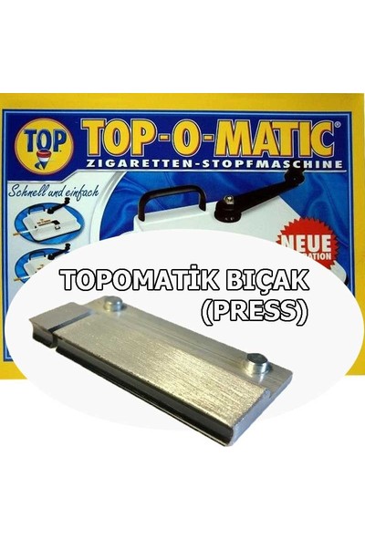 Top O Matic (Çelik) Sigara Sarma Makinesi Bıçağı,topmatik Bıçağı Top O Matic (Çelik) Sigara Sarma Makinesi Bıçağı,topmatik Bıçağı
