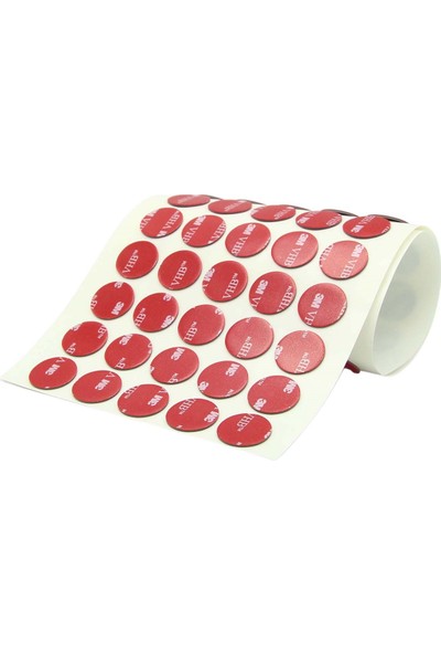 3m Vhb Çok Güçlü Çift Taraflı 100 Adet Hazır Kesim 20MM Çap 3m Vhb Çok Güçlü Çift Taraflı 100 Adet Hazır Kesim 20MM Çap
