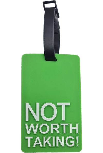 Boldy Valiz Etiketi Bavul Etiketi Çanta Etiketi Bagaj Etiketi Silikon Kayışlı Etiket Valiz Isim (1 Adet)