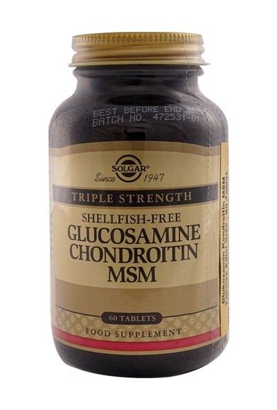 Solgar Glucosamine Chondroitin Msm 60 Tablet Solgar Glucosamine Chondroitin Msm 60 Tablet