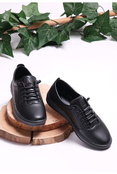 The Hope Shoes Kadın Ortopedik Dikişli Lastik Bağcıklı Yumuşak Günlük Ayakkabı The Hope Shoes Kadın Ortopedik Dikişli Lastik Bağcıklı Yumuşak Günlük Ayakkabı