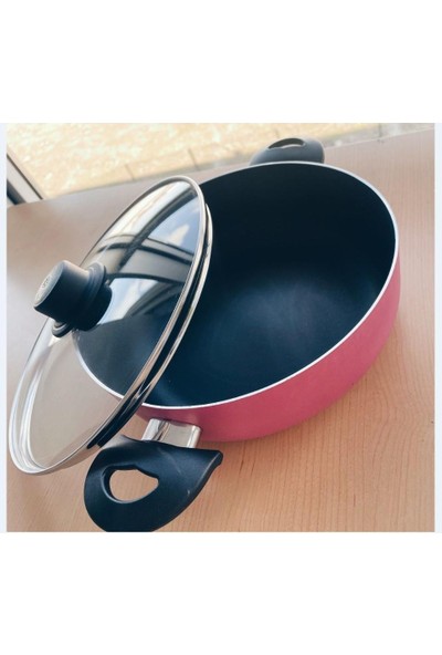 Şahane Assos Teflon Basık Tencere 26 cm