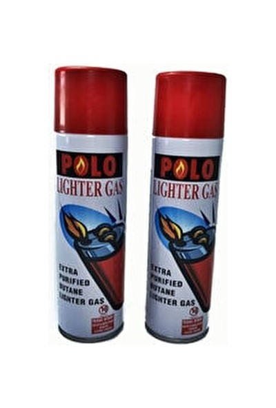 Polo 2'li Set Lighter Çakmak Gazı & 270 ml