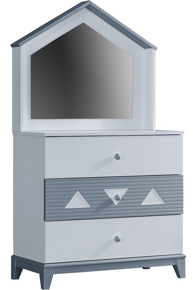 Setay Şifonyer, City Montessori Çocuk Odası, City Şifonyer - Gri