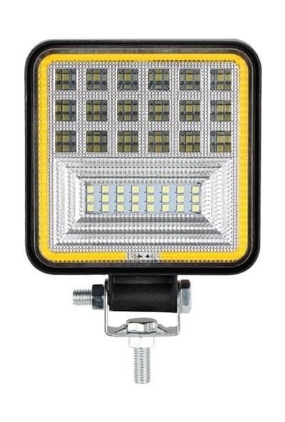NKT GROUP 42 LED 126 W Beyaz 3 Modlu Turuncu Beyaz Yayıcı Off Road Farı Lamba Çalışma Lambası Sis Lambası NKT GROUP 42 LED 126 W Beyaz 3 Modlu Turuncu Beyaz Yayıcı Off Road Farı Lamba Çalışma Lambası Sis Lambası
