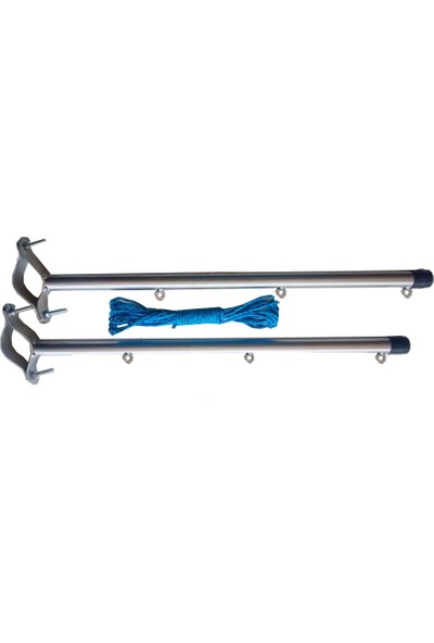 Vip Home Concept Balkon Çamaşır Askılığı (Yuvarlak) Çamaşır Kurutma Askısı, Kurutmalık,yuvarlak Küpeşte