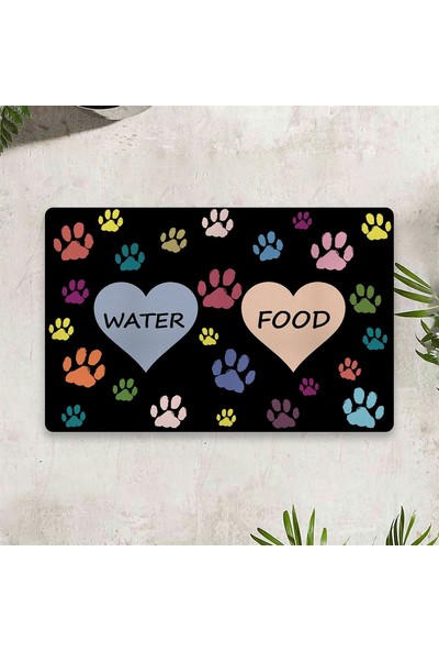 Vagonik Water Food Kedi Köpek Kalpdijital Baskılı 50 x 70 cm. Dekoratif Çok Amaçlı İç ve Dış Kapı Paspası Mama Paspası Vagonik Water Food Kedi Köpek Kalpdijital Baskılı 50 x 70 cm. Dekoratif Çok Amaçlı İç ve Dış Kapı Paspası Mama Paspası