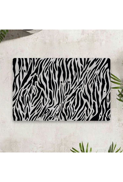 Vagonik Zebra Desen Dijital Baskılı 50 x 70 Cm. Dekoratif Çok Amaçlı Iç ve Dış Kapı Paspası