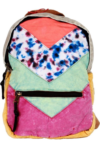 Old Cotton Cargo Mini Sırt Çantasi 4026-PEMBE Old Cotton Cargo Mini Sırt Çantasi 4026-PEMBE