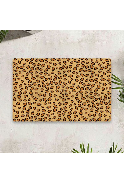 Vagonik Leopar Dijital Baskılı 50 x 70 Cm. Dekoratif Çok Amaçlı İç ve Dış Kapı Paspası