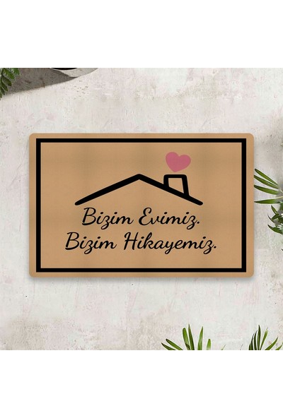 Vagonik Bizim Evimiz Temalı Dijital Baskılı 50 x 70 Cm. Dekoratif Çok Amaçlı İç ve Dış Kapı Paspası Vagonik Bizim Evimiz Temalı Dijital Baskılı 50 x 70 Cm. Dekoratif Çok Amaçlı İç ve Dış Kapı Paspası