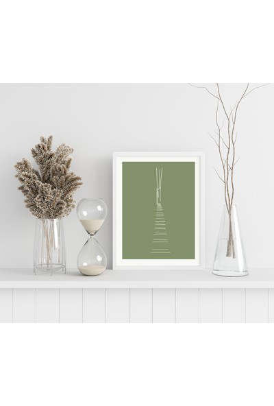 Studio Rahel Merdiven Çerçeveli Tablo